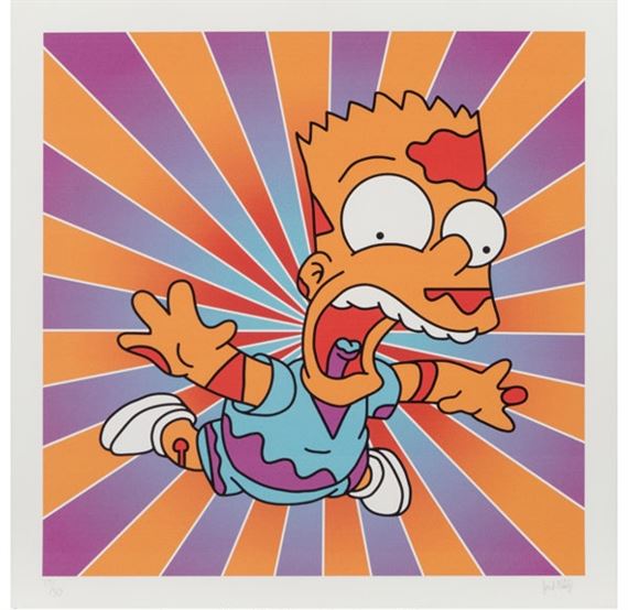 Jack Vitaly | Scared Bart-Sunburst | MutualArt