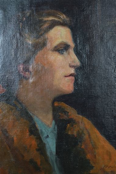 Joseph Frederick Percy Rendall | Portrait of a lady | MutualArt