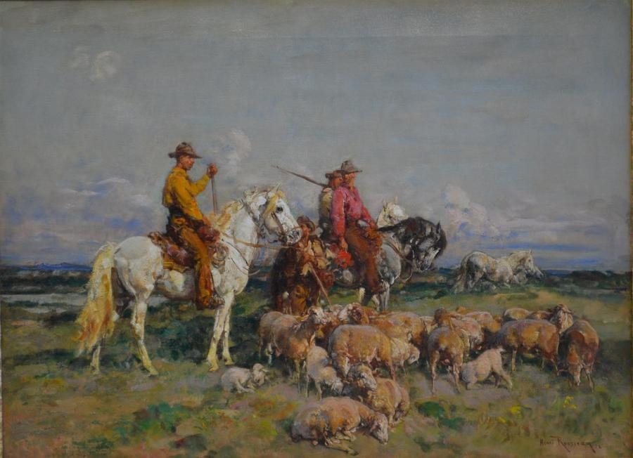 Henri-Émilien Rousseau | Resting at the Oasis (1926) | MutualArt