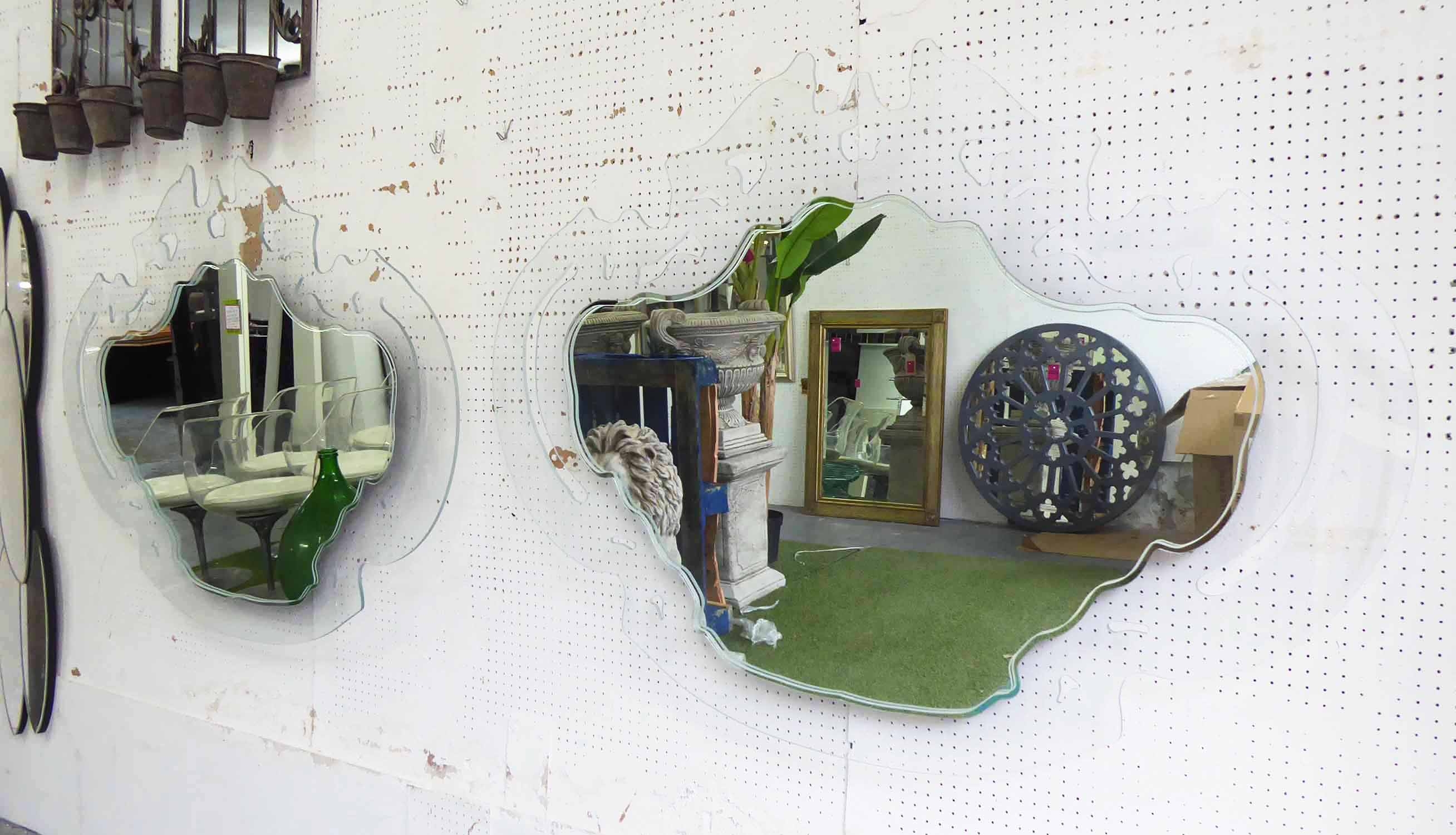 Nanda Vigo | Two Works: WALL MIRRORS | MutualArt