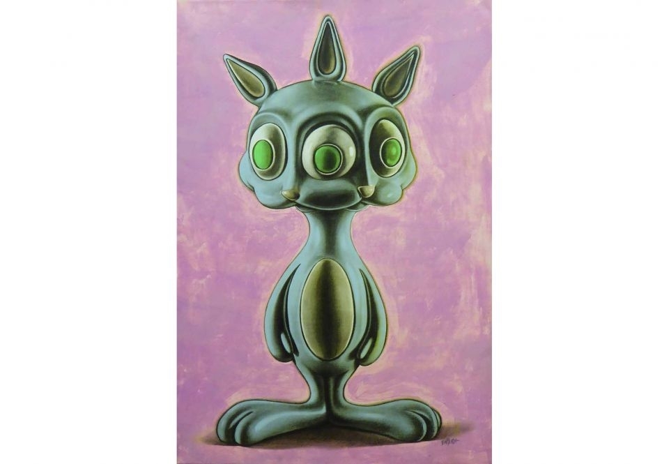 Ron English | Three Works: Rabbit #1, Rabbit #2, Rabbit #3 | MutualArt