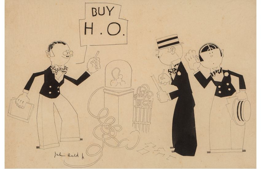 John Held Jr. | New York Skyline (1934) | MutualArt