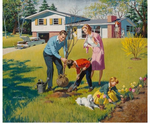 Arthur Saron Sarnoff | Spring Gardening | MutualArt