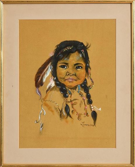 Lorraine Trester | Little Indian Boy | MutualArt
