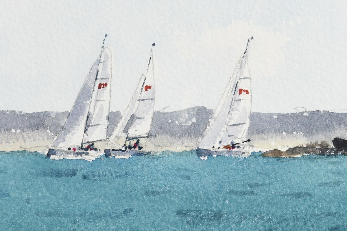 Ken Hayes | Rounding the Point | MutualArt