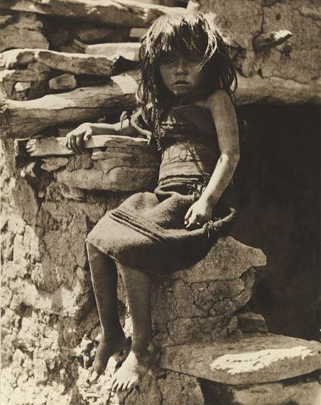 Frederick Monsen | Group of 4 photographs of Native American figures, 3 ...