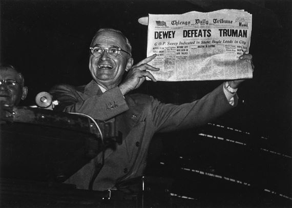 W. Eugene Smith | Dewey Defeats Truman. | MutualArt