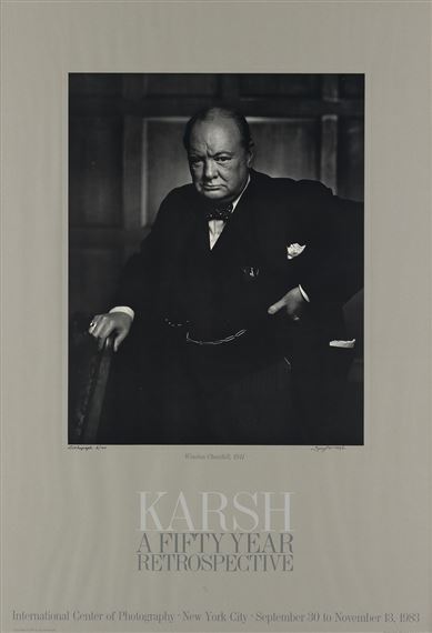 Yousuf Karsh | Winston Churchill. | MutualArt