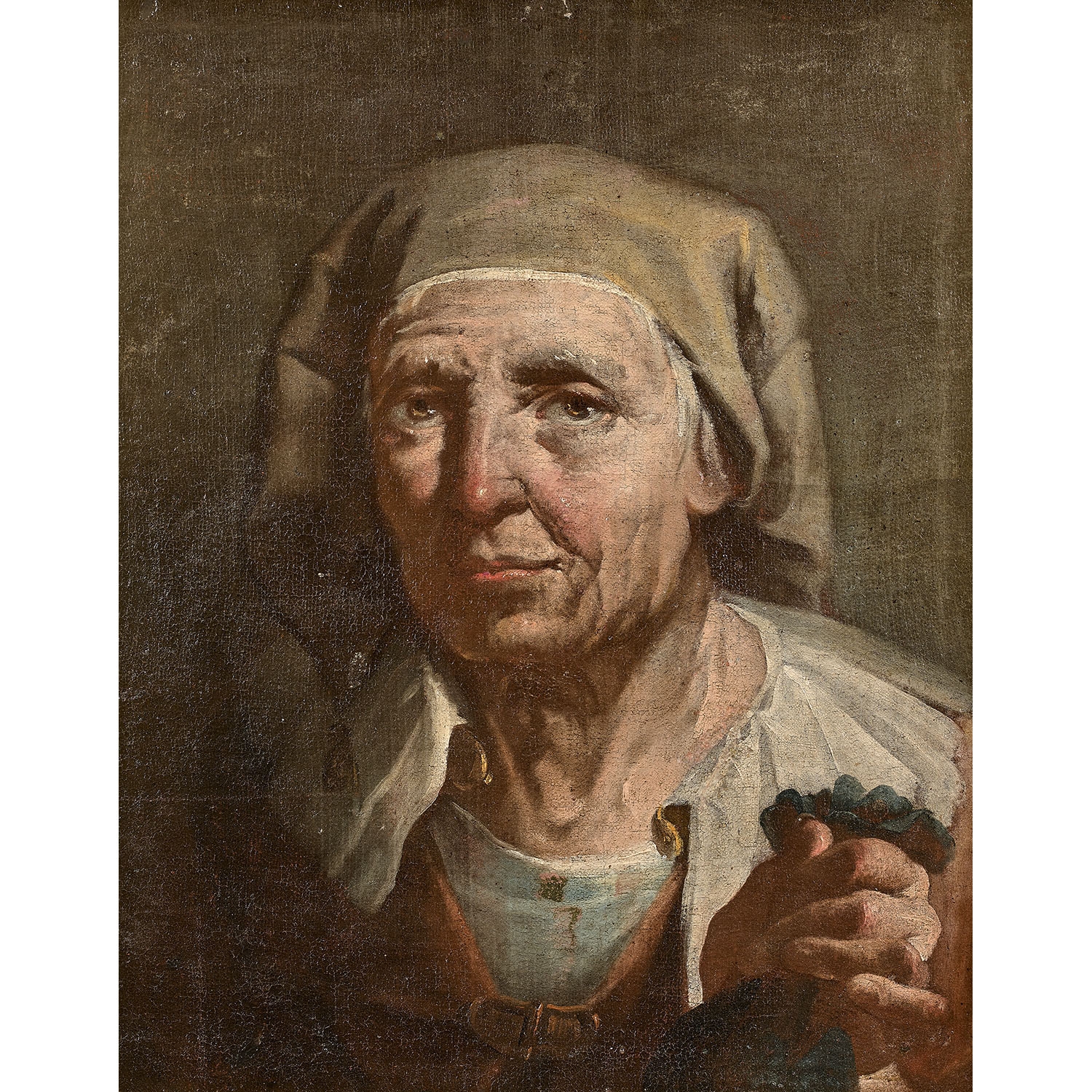 Giuseppe Nogari | Femme tenant une bourse | MutualArt