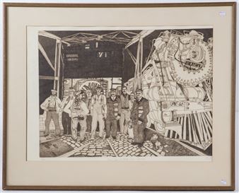 Michael Jacques | Morning at Kitty Hawk (1978) | MutualArt