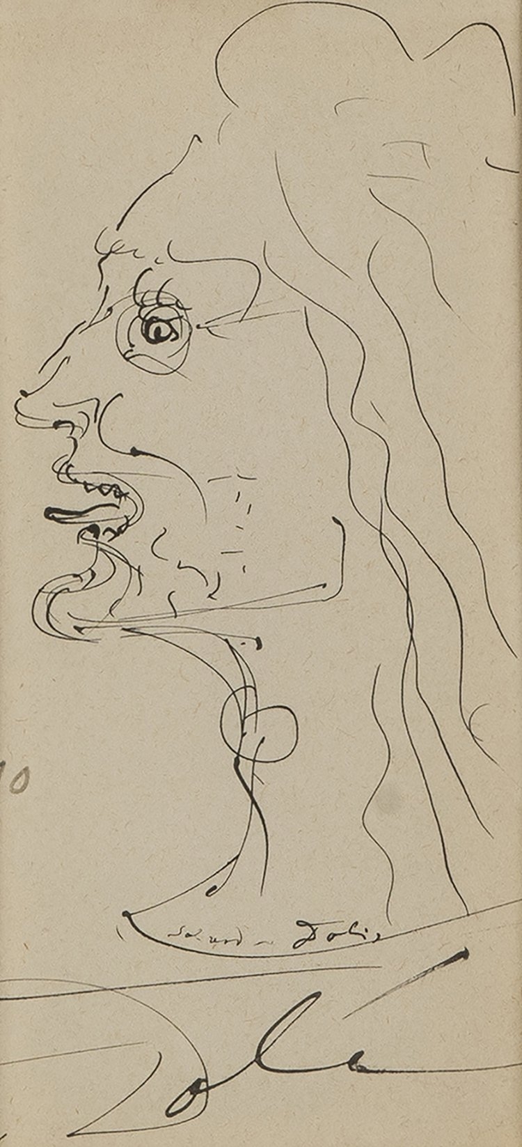 Salvador Dalí | Portrait Benvenuto Cellini (1946) | MutualArt