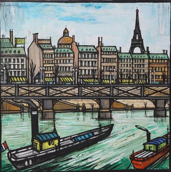 John Bruce | La Seine et Tour Eiffel | MutualArt