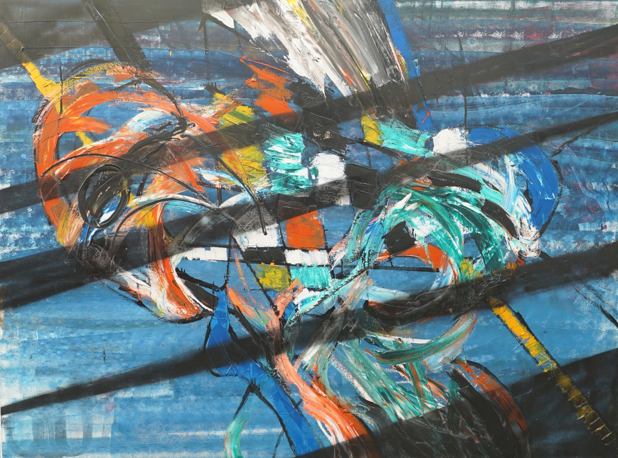 Fien Huth | Abstract composition (1994) | MutualArt