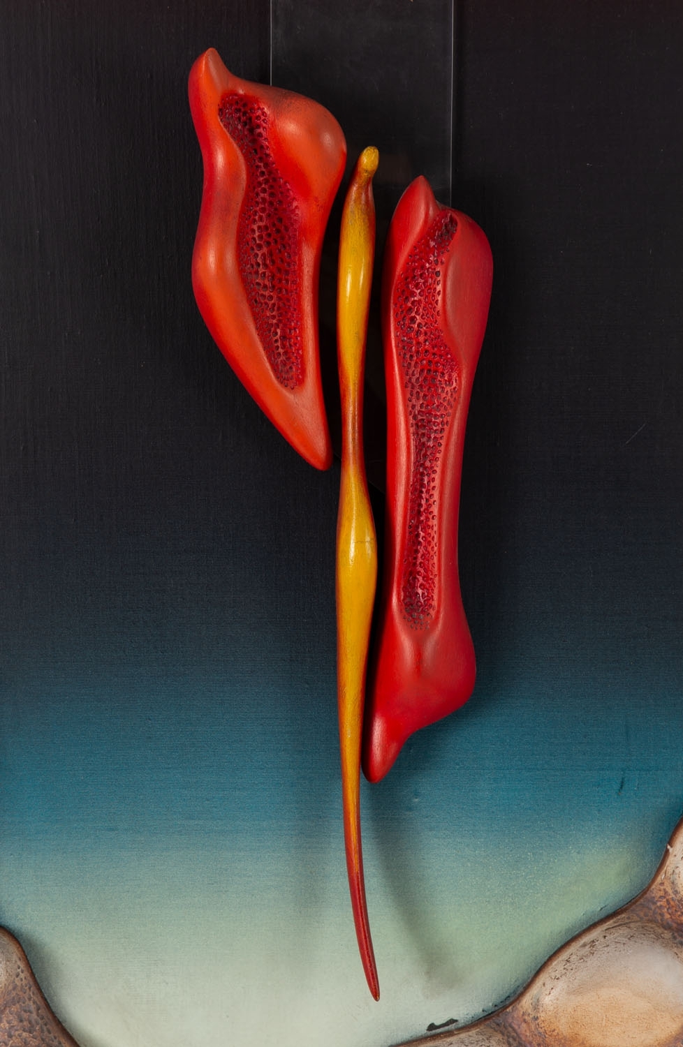 Zdzislaw Stanek | Painting-form flower I (1975) | MutualArt