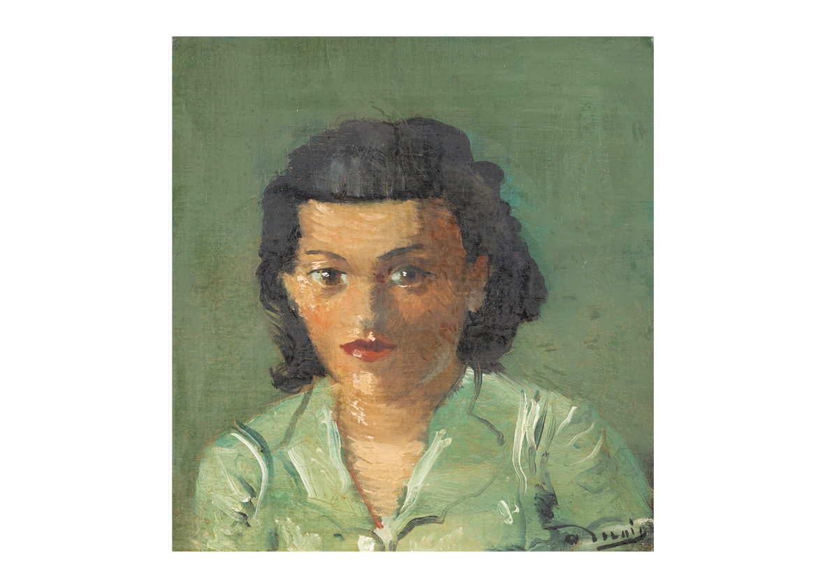 André Derain | PORTRAIT DE MADAME EVE KELLERMANN (1934 - 1939) | MutualArt