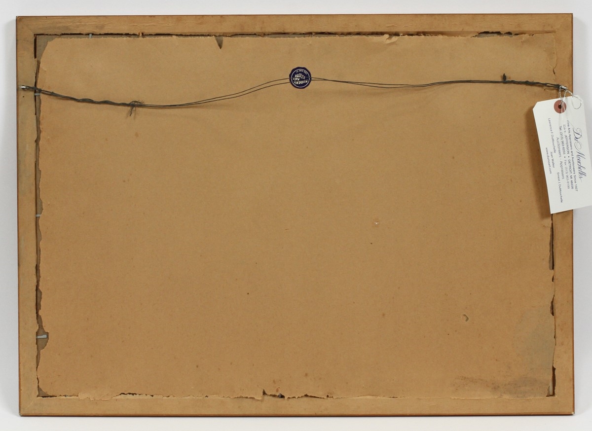 Lumen Martin Winter | FUTURIST LITHOGRAPH (1942) | MutualArt