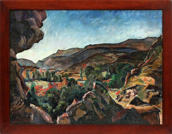Zoltan Sepeshy | MOUNTAIN LANDSCAPE (1928) | MutualArt