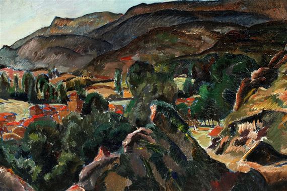 Zoltan Sepeshy | MOUNTAIN LANDSCAPE (1928) | MutualArt