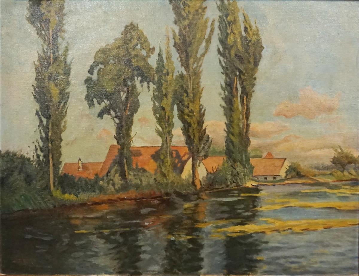 Adolf Bock | Dawn at Sea (1939) | MutualArt