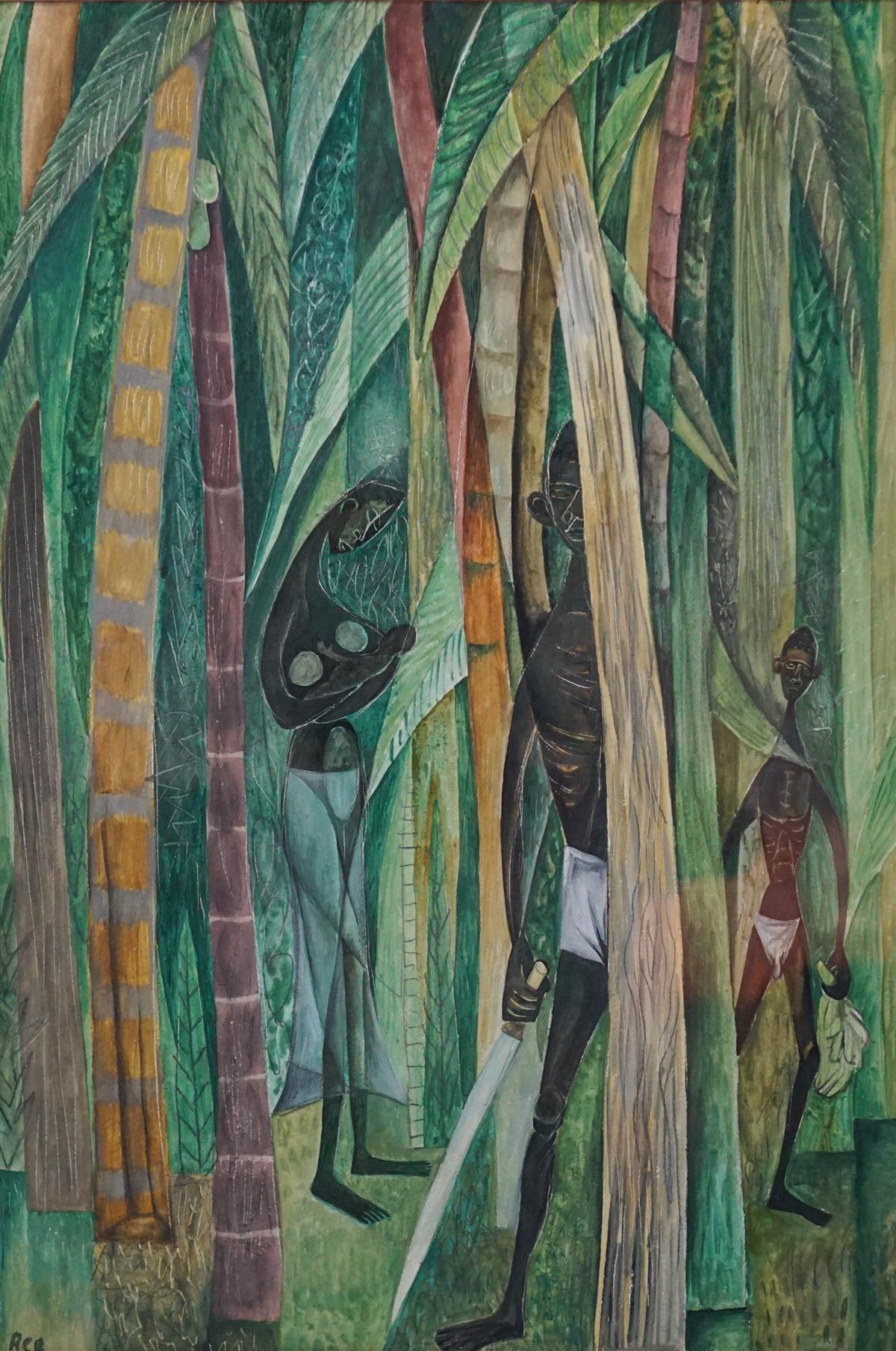 Rudolph Charles Von Ripper | THE JUNGLE (Circa 1948) | MutualArt