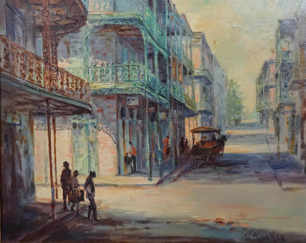 Robert Malcolm Rucker | NEW ORLEANS STREET SCENE | MutualArt