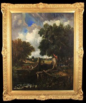 Constable John | The Lock | MutualArt
