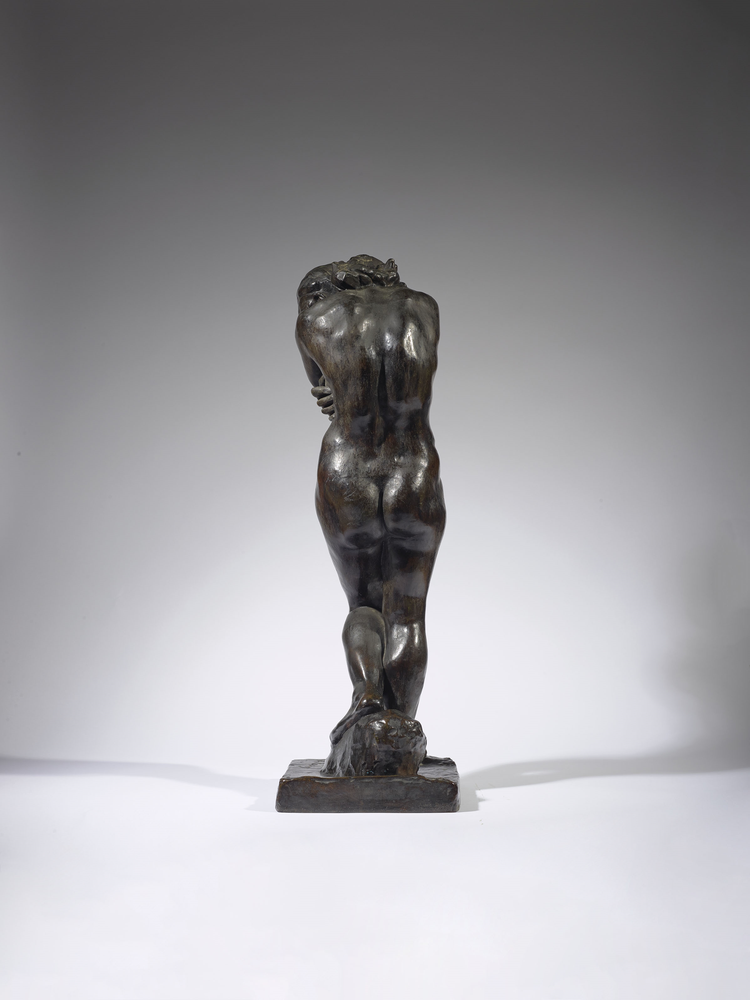 Auguste Rodin | Ève, petit modèle - modèle à la base carrée et aux ...