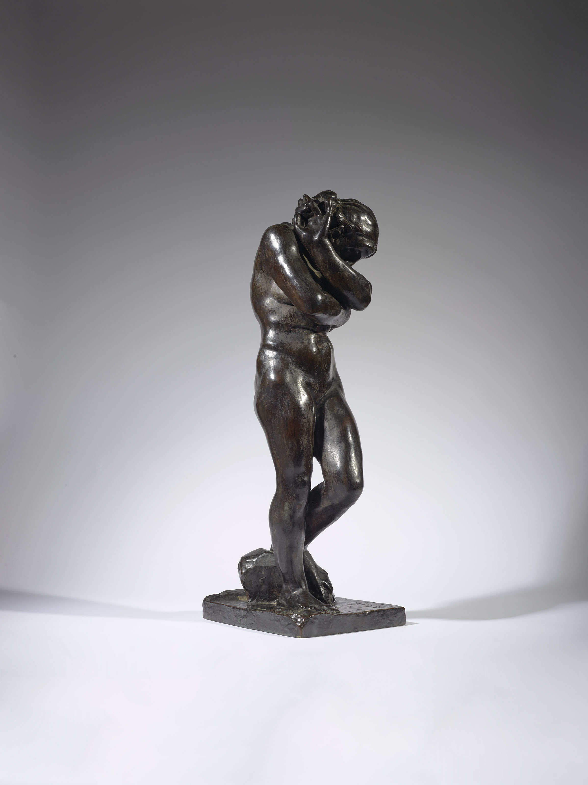 Auguste Rodin | Ève, petit modèle - modèle à la base carrée et aux ...