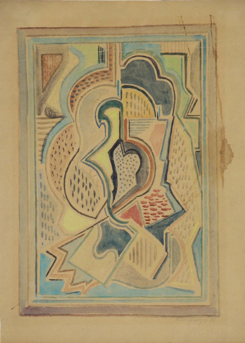 Albert Gleizes | Cubist Composition (1921) | MutualArt