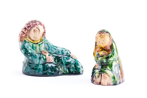 Stanislawa Felicja Pietkowa | Pair of figurines | MutualArt