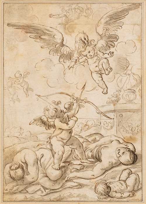 Italian School, 18th Century | The Abduction of Ganymede | MutualArt