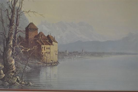 Ben Hampton | Castle of Chillon | MutualArt