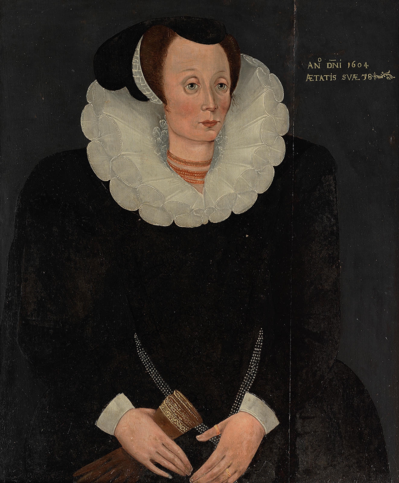 British School, 17th Century | Portrait of a lady, said to be Elizabeth ...