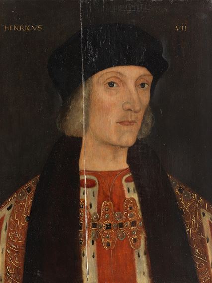 British School, 17th Century | Portrait of Henry VII, bust- ermine ...