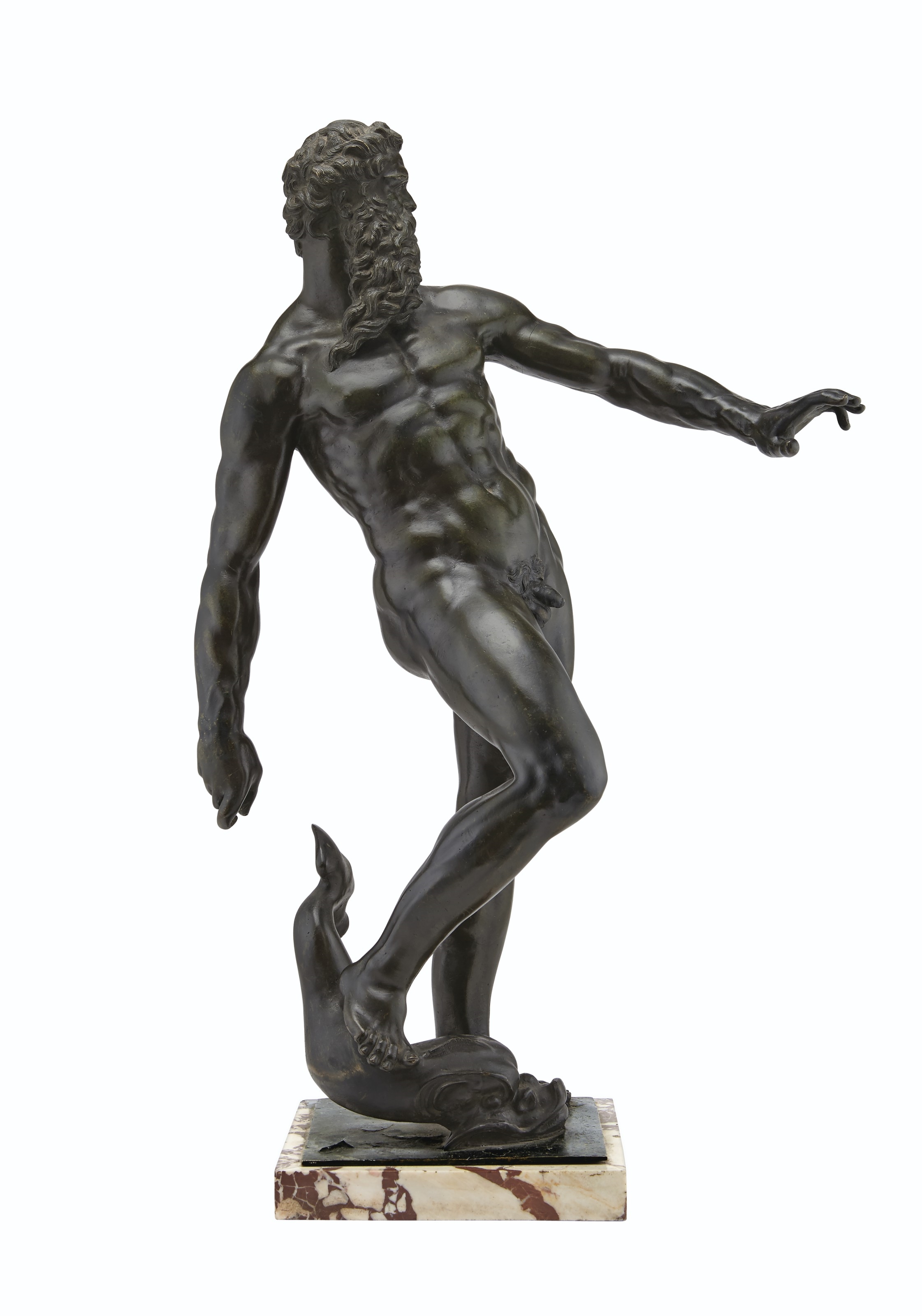 Giambologna | A LARGE BRONZE FIGURE OF NEPTUNE | MutualArt