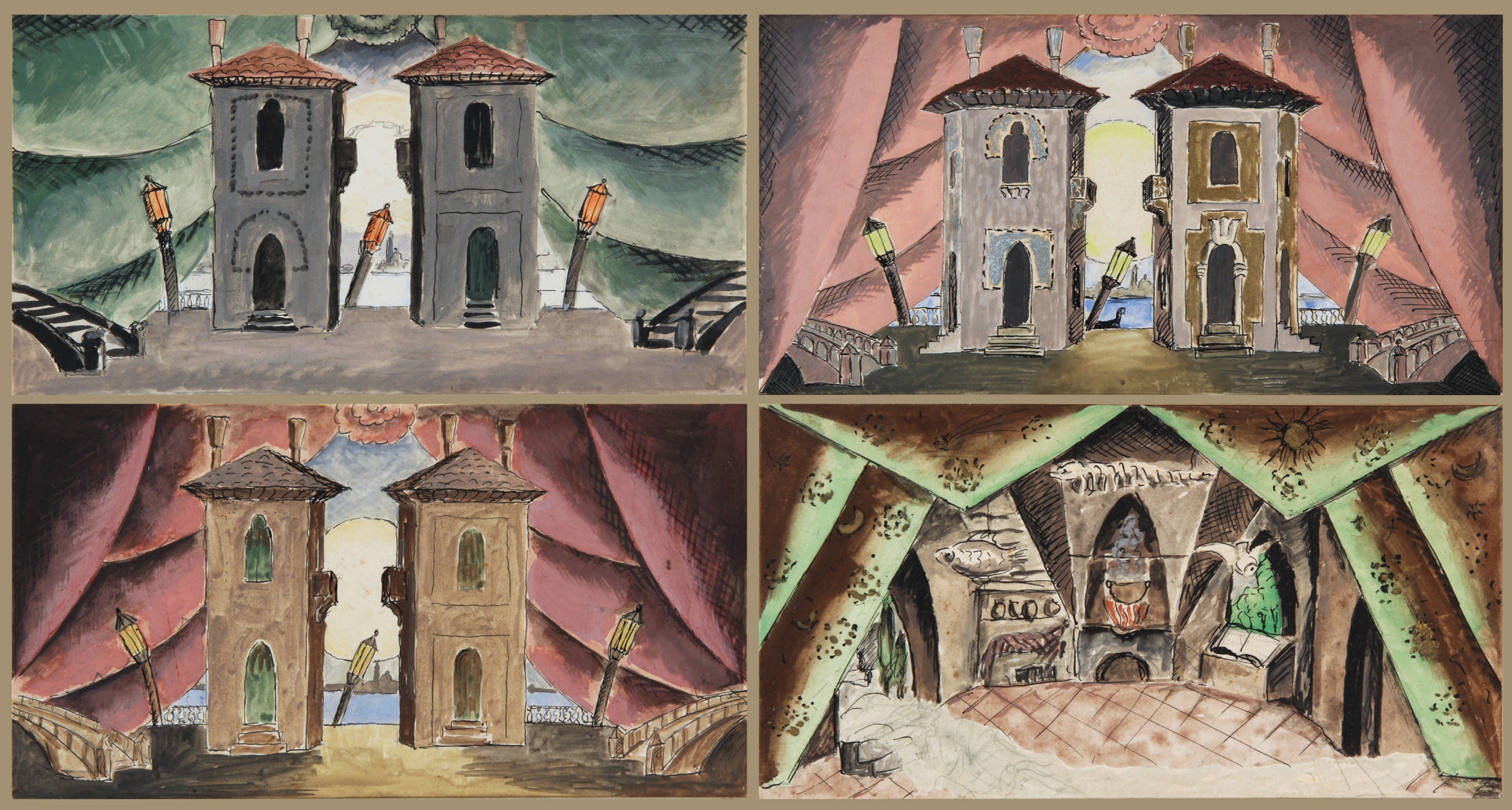 Alfredo Guttero | ESCENOGRAFIAS VENECIANAS | MutualArt