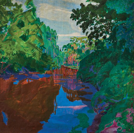 Jose Cuneo Perinetti | El arroyo Miguelete | MutualArt