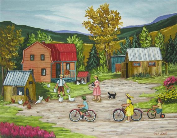 Nicole Laporte | Le dejeuneur des poules | MutualArt
