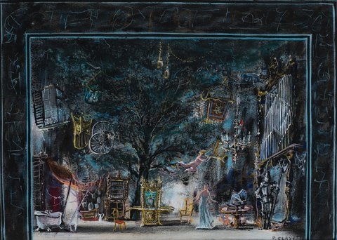 Pierre Clayette | ESCENOGRAFÍA PARA TEATRO | MutualArt