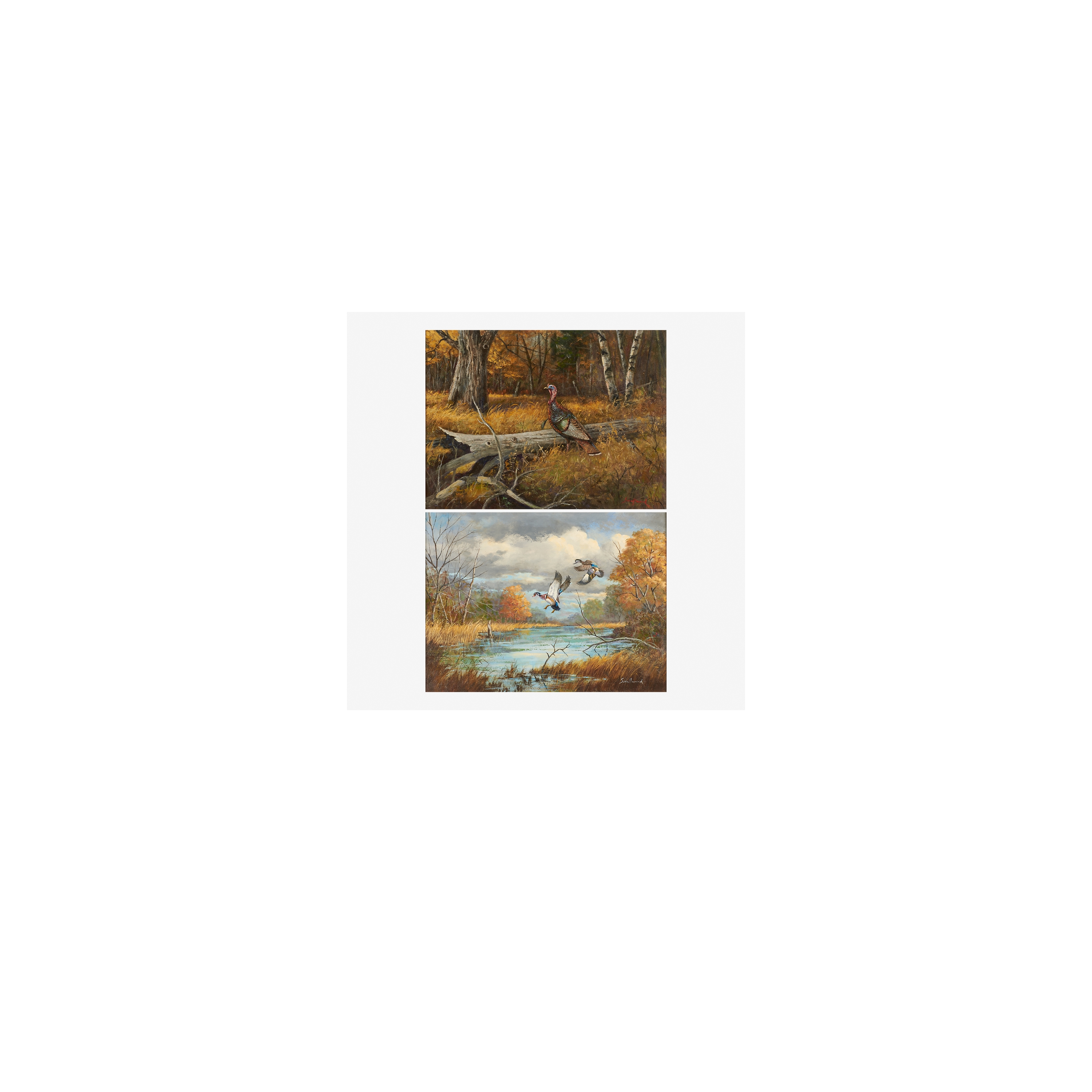 Kenneth Smallwood | Two works: Untitled | MutualArt