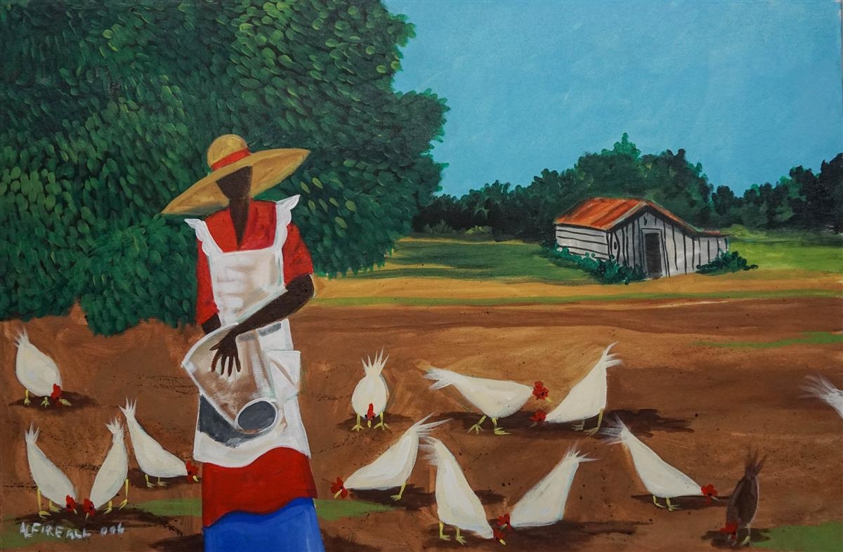 Allen Fireall | GULLAH ART FROM FROGMORE, S.C | MutualArt