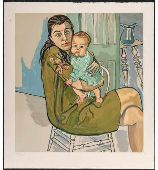 Alice Neel | Mother and Child (Nancy and Olivia) | MutualArt