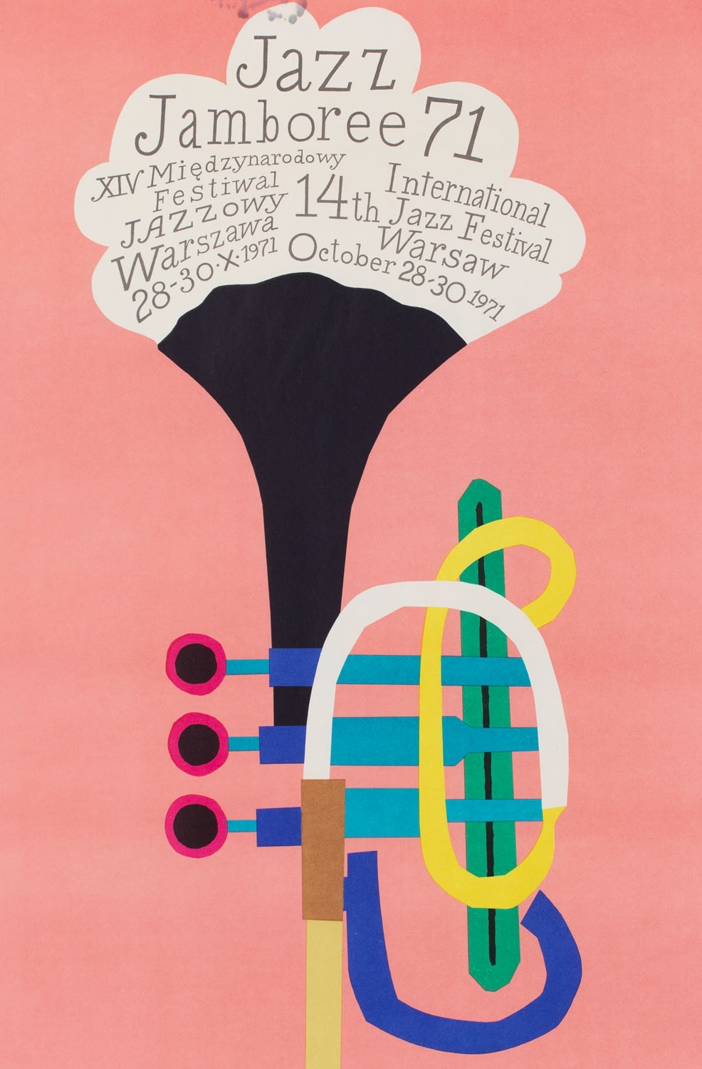 Henryk Tomaszewski | Promotional poster for the XIV International Jazz ...