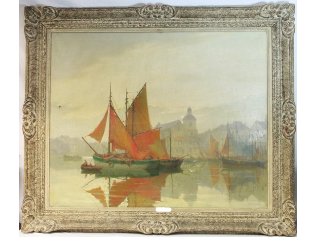 René Emile Charles Coulon | Roches rouges en Méditerranée (1917 ...
