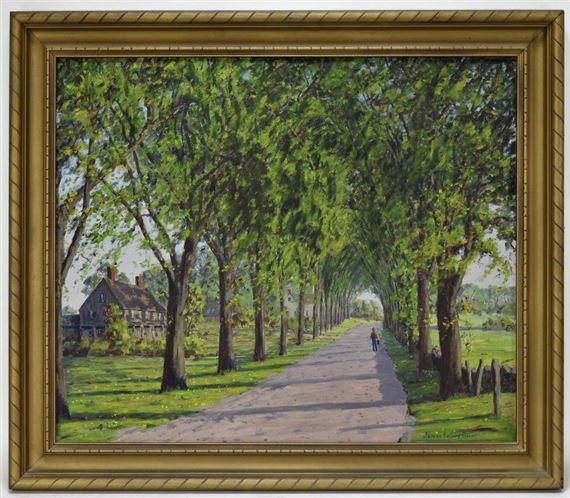 James Emery Greer | Country Road Landscape Painting | MutualArt