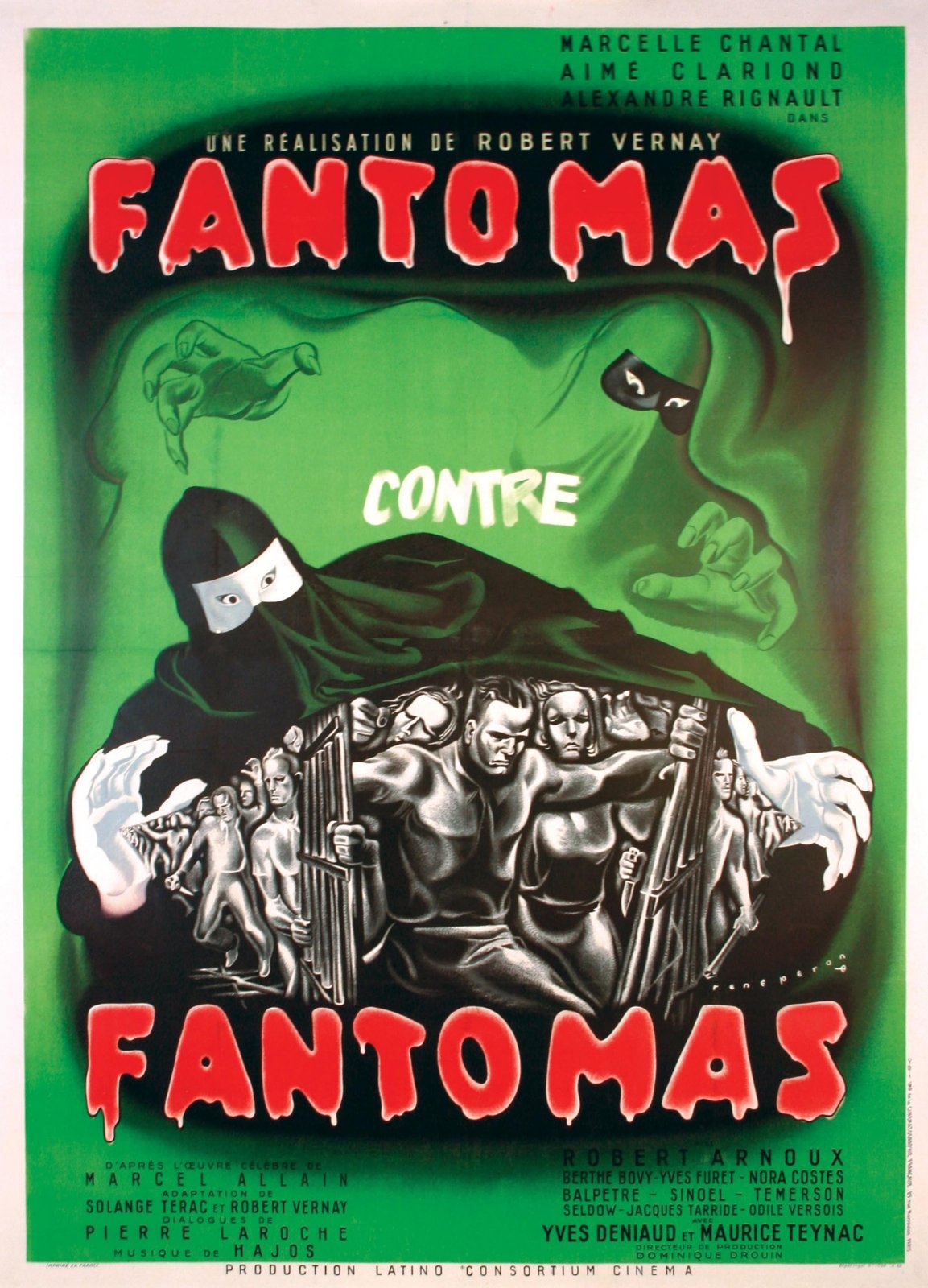 Rene Peron | Fantomas Contre Fantomas (1949) | MutualArt