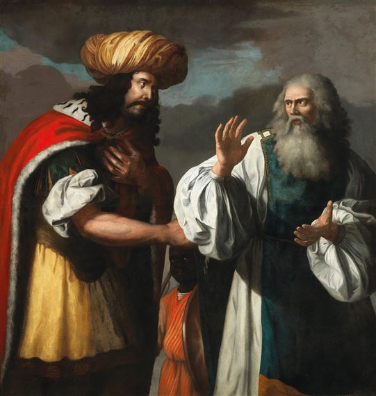 Dutch School, 17th Century | King David rebuked by the Prophet Nathan ...