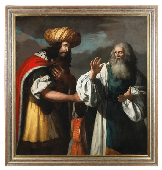 Dutch School, 17th Century | King David rebuked by the Prophet Nathan ...
