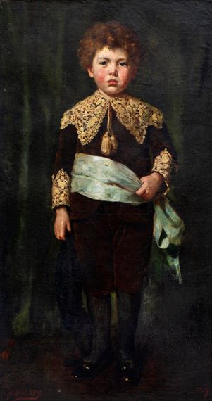 Harry Baldry | Standing Ready (1887) | MutualArt