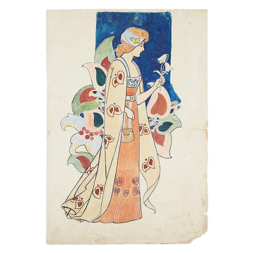 Frederick Alfred Rhead | The Creation of Flowers and Plants | MutualArt